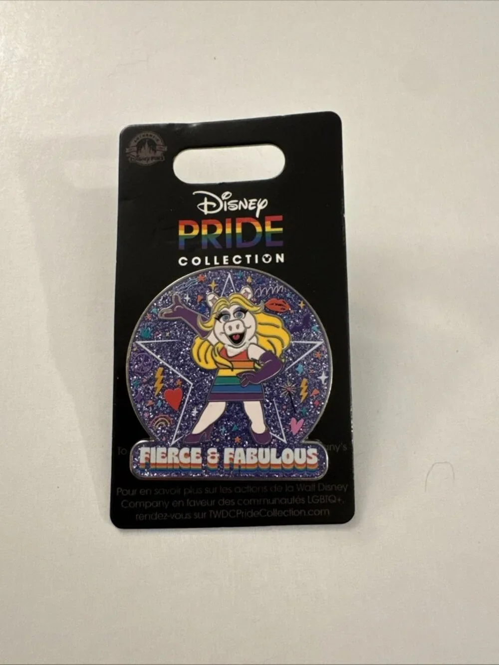 Disney | Jewelry | New Disney Pin Miss Piggy Muppets Fierce And ...